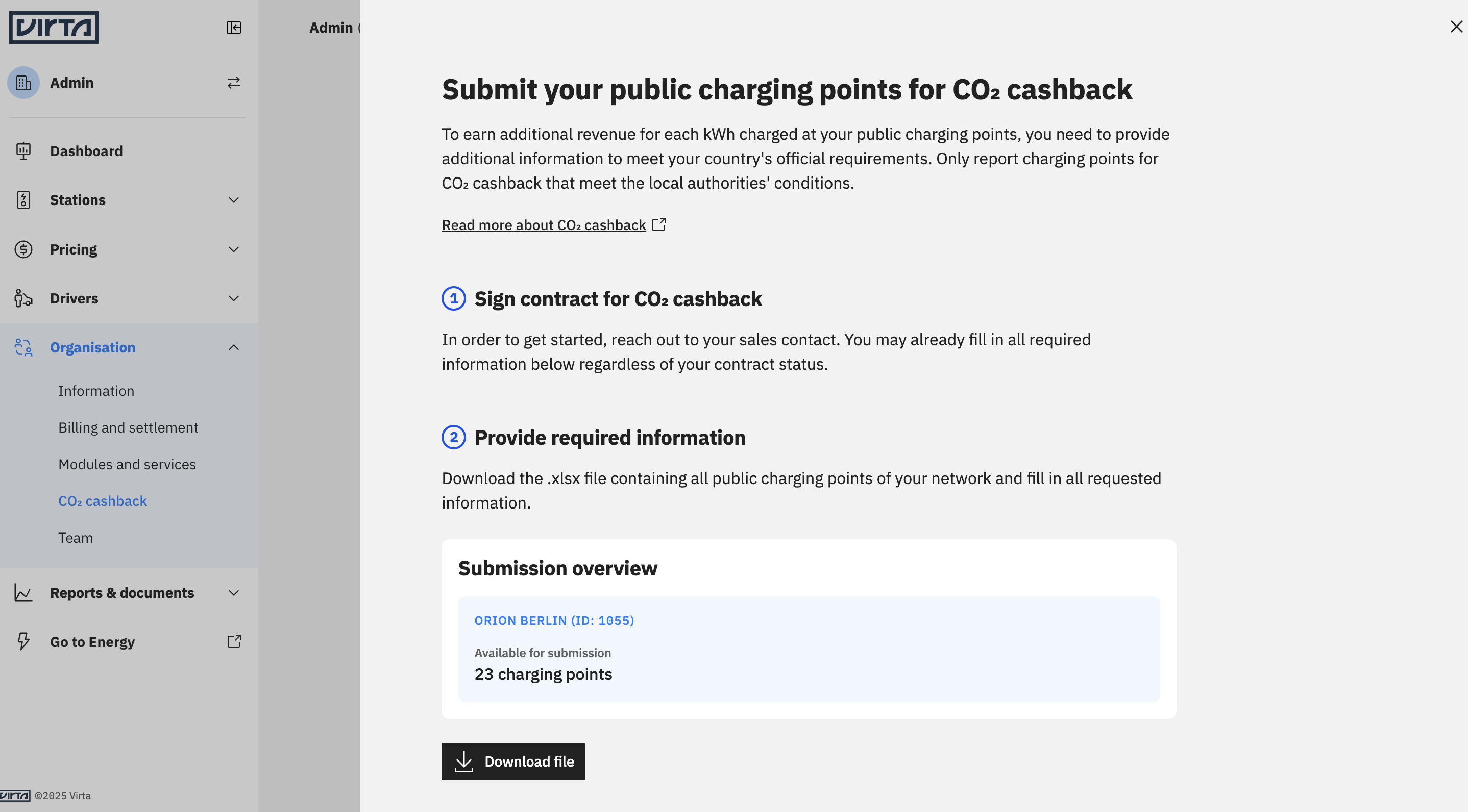 How to Setup Virta CO2 Cashback on Virta Hub – Virta